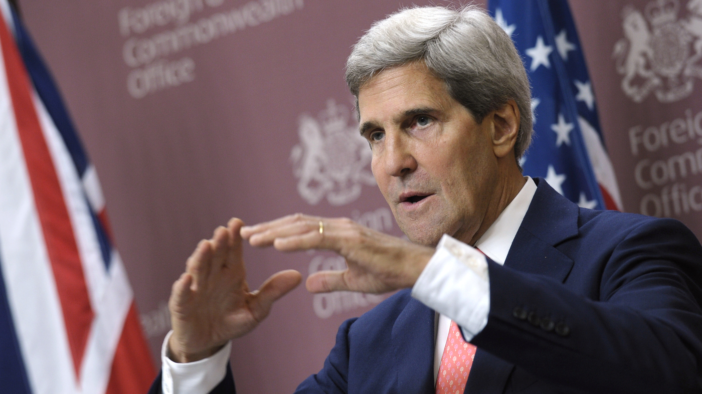 Kerry Says Syria Action Would Be 'Unbelievably Small' : The Two-Way : NPR
