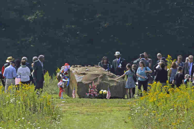 Nation Pauses To Mark Sept. 11 Attacks : The Two-Way : NPR