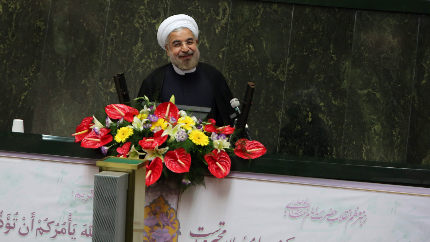 Obama Says He And Iran's Rowhani Have Exchanged Letters : The Two-Way : NPR