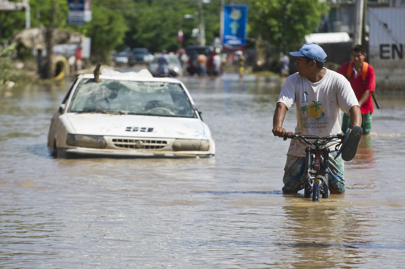 Mexico's Floods In Photos : NPR