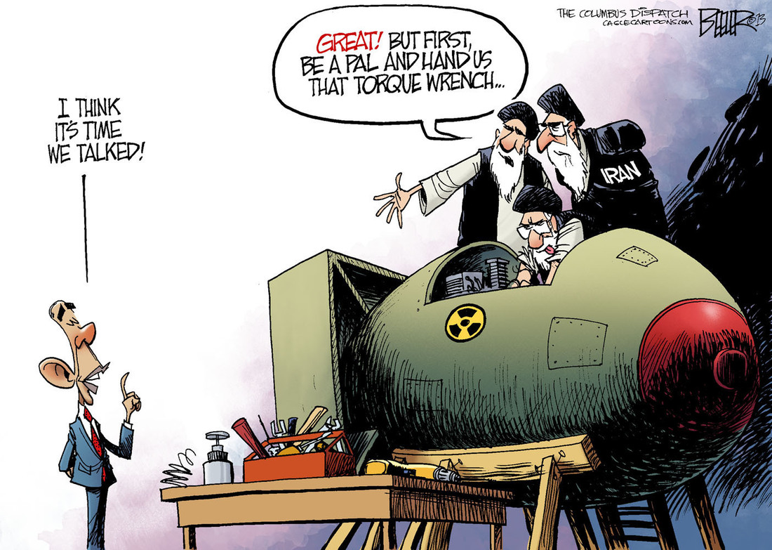 Double Take 'Toons: Iran Warming, Or Warning? : NPR