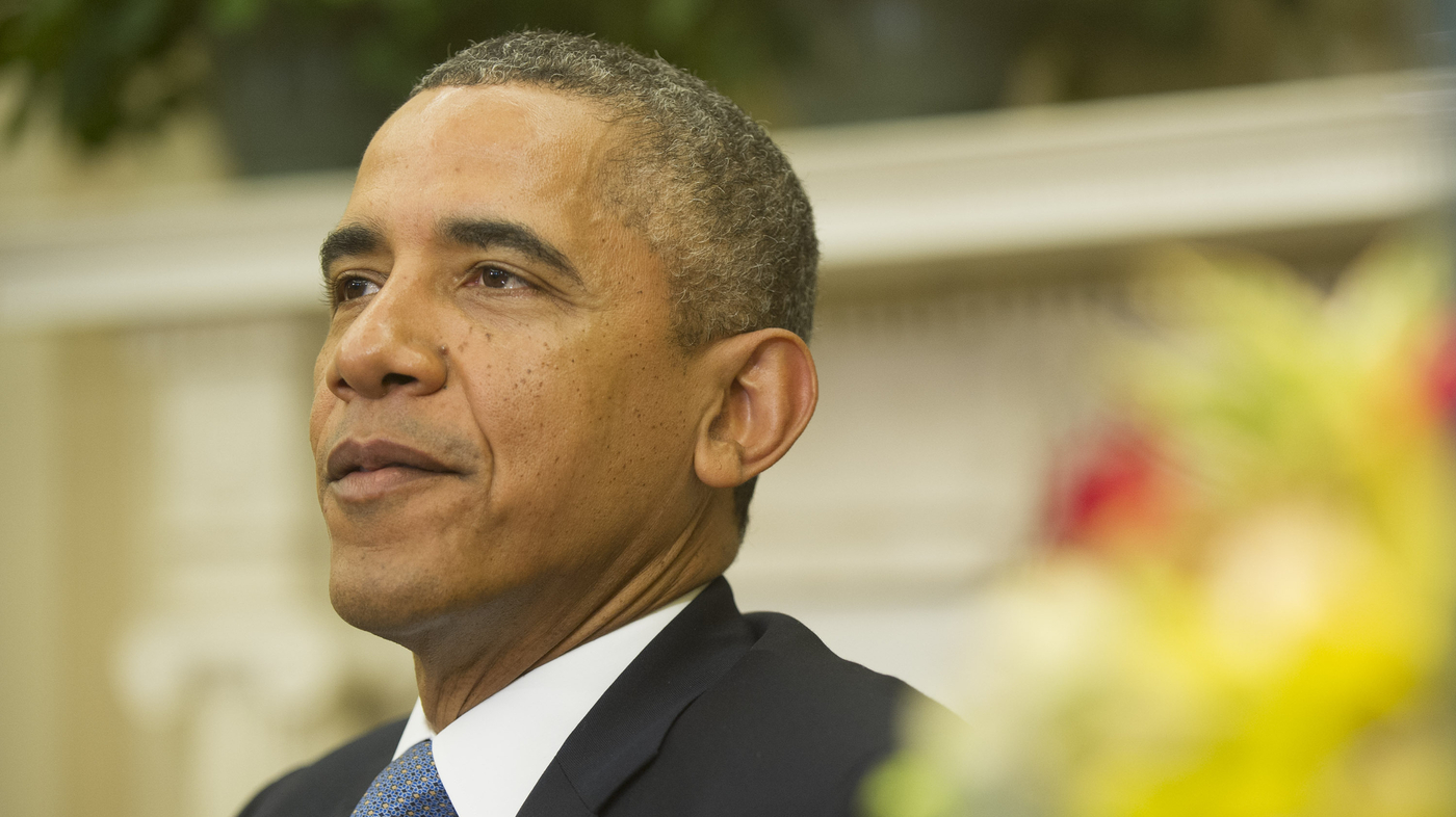 Obama On The GOP: 'I Shouldn't Have To Offer Anything' : The Two-Way : NPR