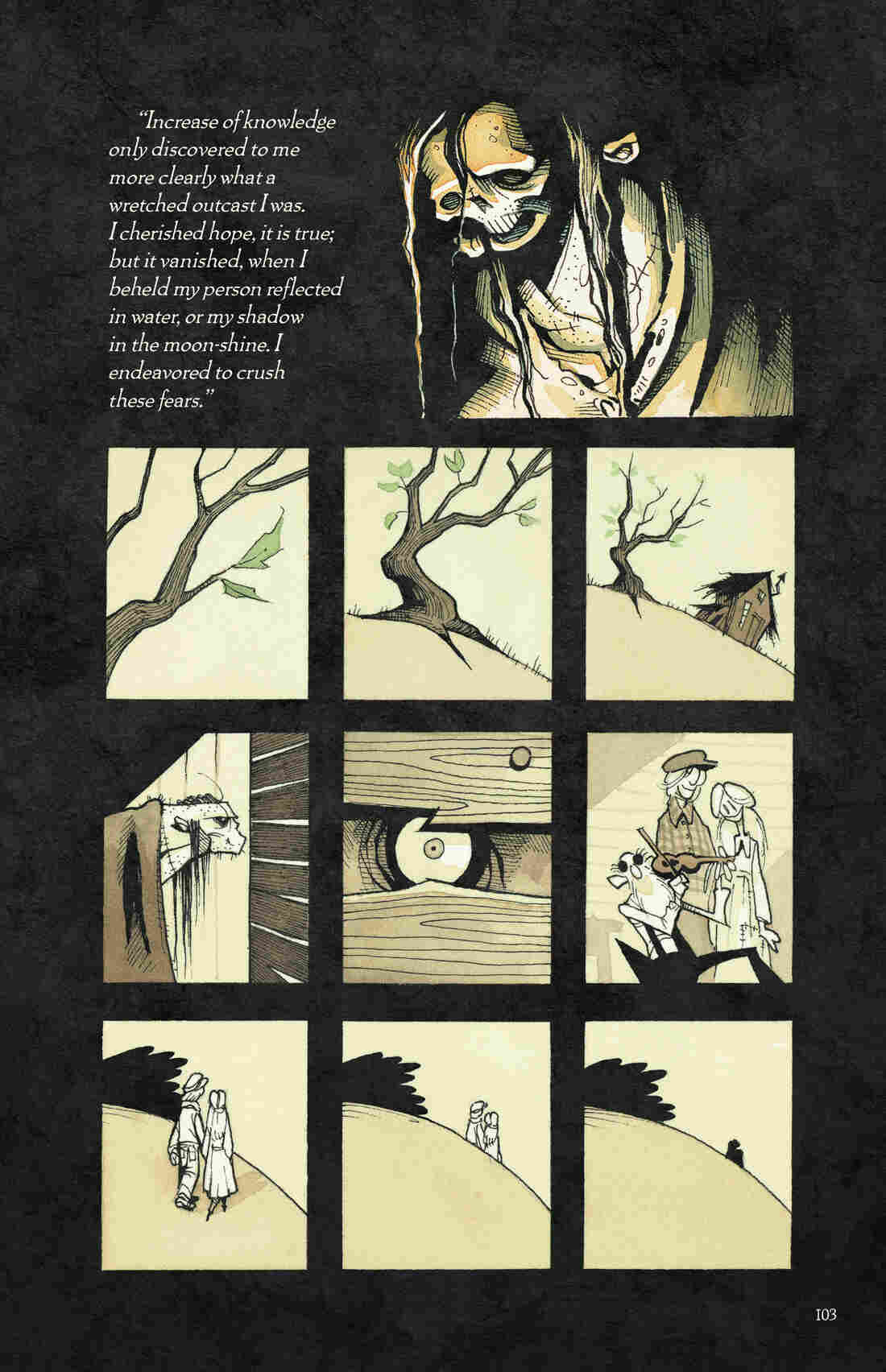 Gris Grimly's Frankenstein, or, The Modern Prometheus : NPR