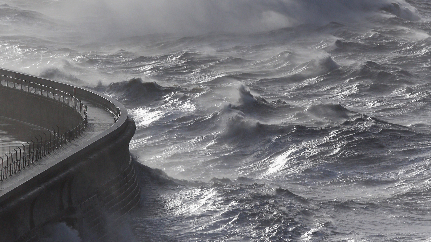 Storm Packing Hurricane-Force Winds Hits Western Europe : The Two-Way : NPR