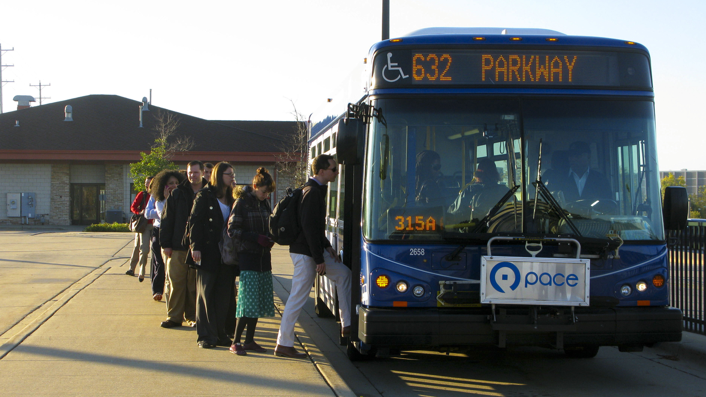 Reverse Commutes Now Often A Daily Slog, Too : NPR