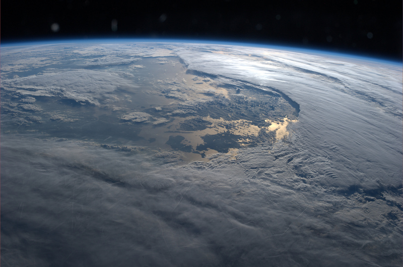 The View From The Largest Window In Space : The Picture Show : NPR