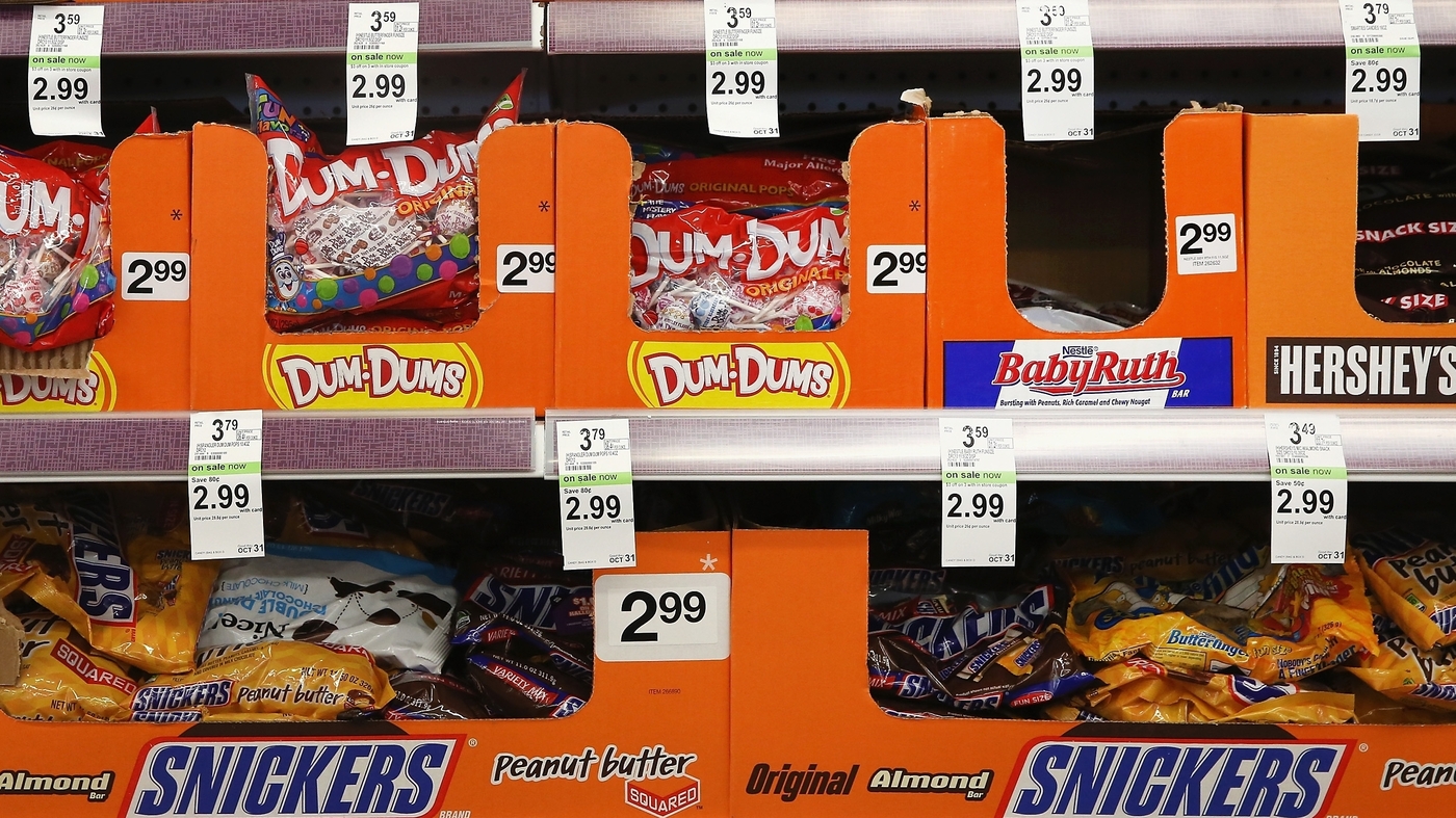 Candy Sales Are Flat; The Industry Blames The Weather : The Salt : NPR