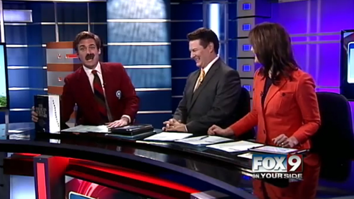 VIDEO: Halloween Homage To Will Ferrell Character Ron Burgundy : The ...