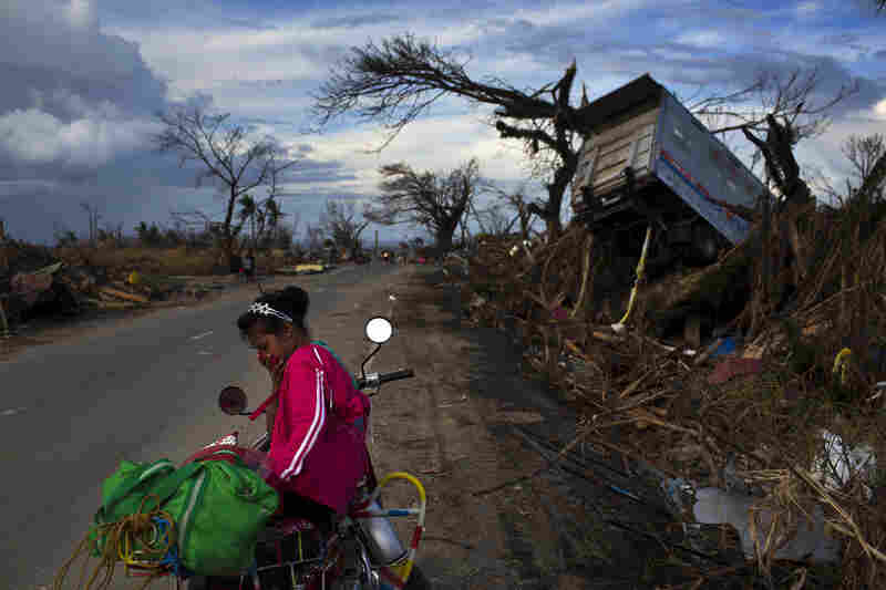 Typhoon Victims Struggle To Survive As Aid Is Slow To Arrive : NPR