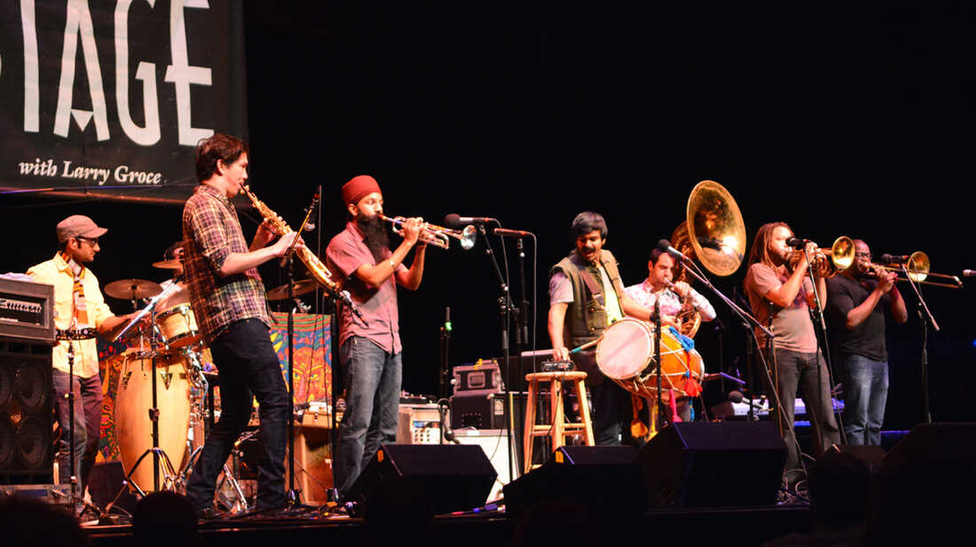 Red Baraat On Mountain Stage : NPR