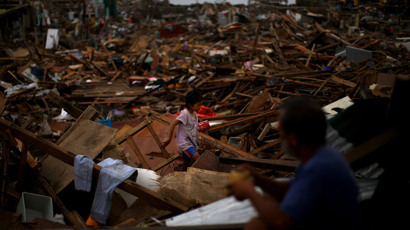In The Philippines, Signs Of Hope As Relief Efforts Pick Up : The Two ...