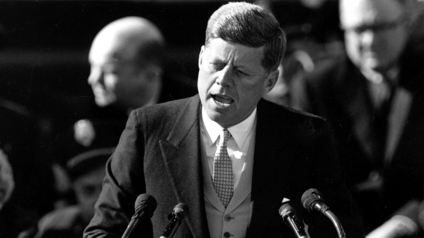 Remembering JFK By Rewatching His Inaugural Address : The Two-Way : NPR