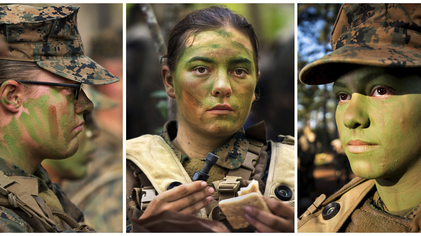 Women Pass Marine Training, Clear First Hurdle To Combat Role : NPR