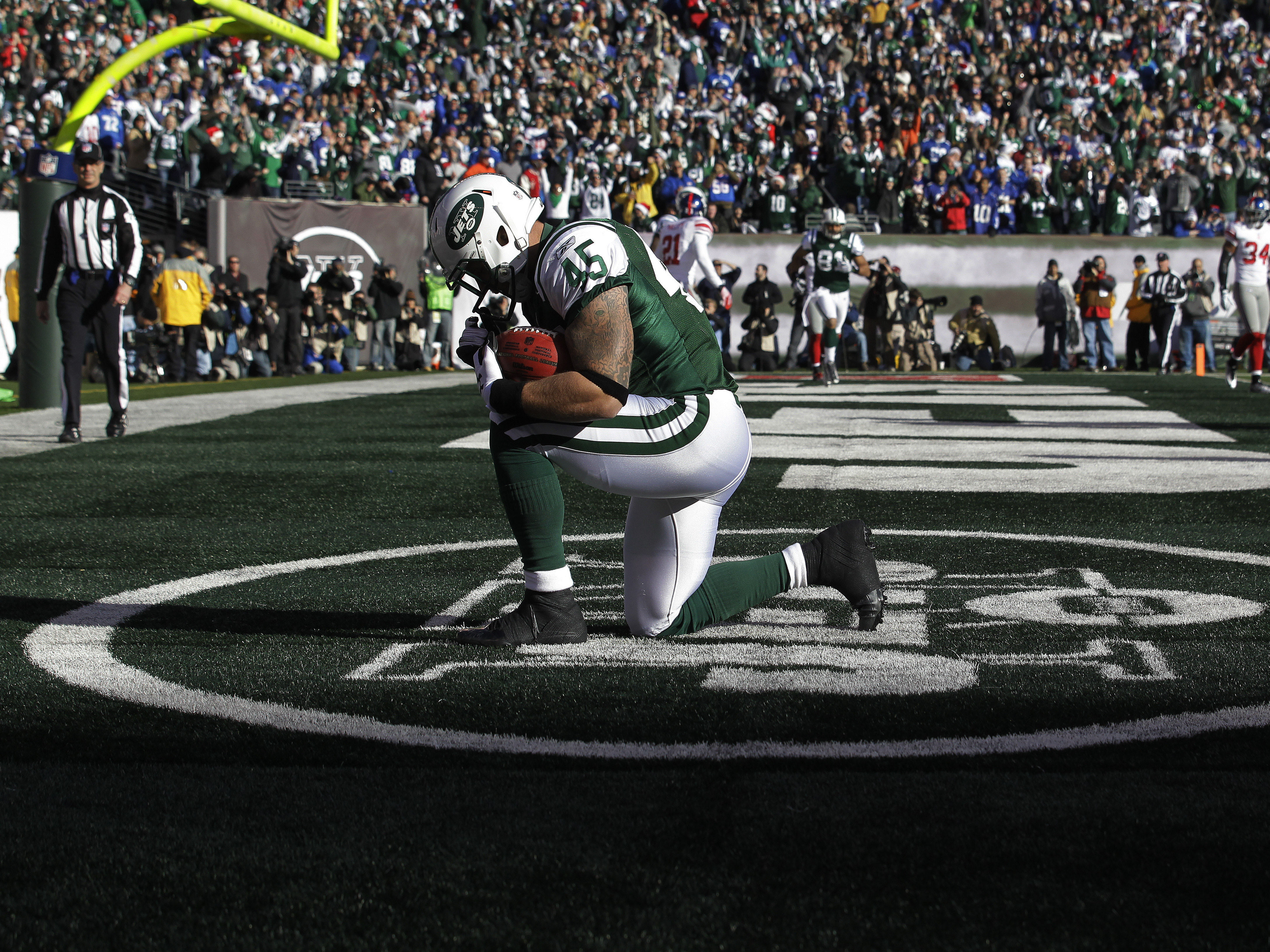 An Inside Look That Strips The Face Paint Off The NFL | NCPR News