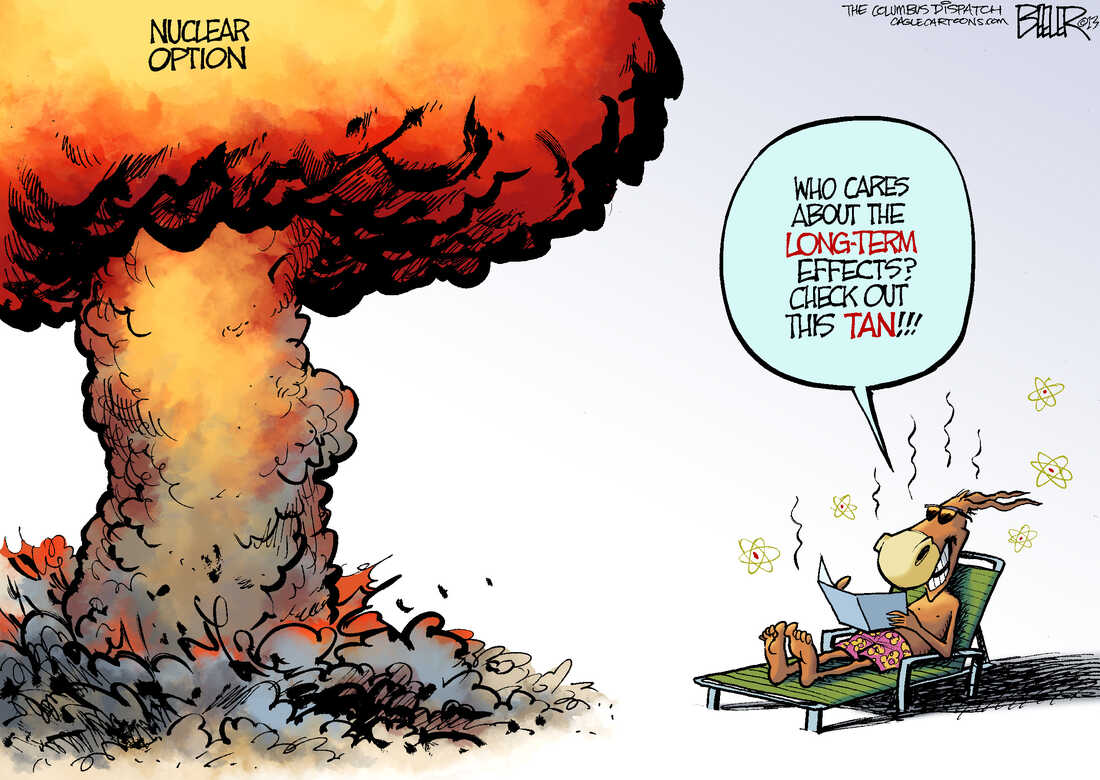 Double Take 'Toons: More 'Nuclear' Fallout : NPR