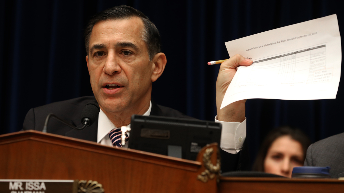 Rep. Issa Takes Anti-Obamacare Campaign To The States : It's All ...