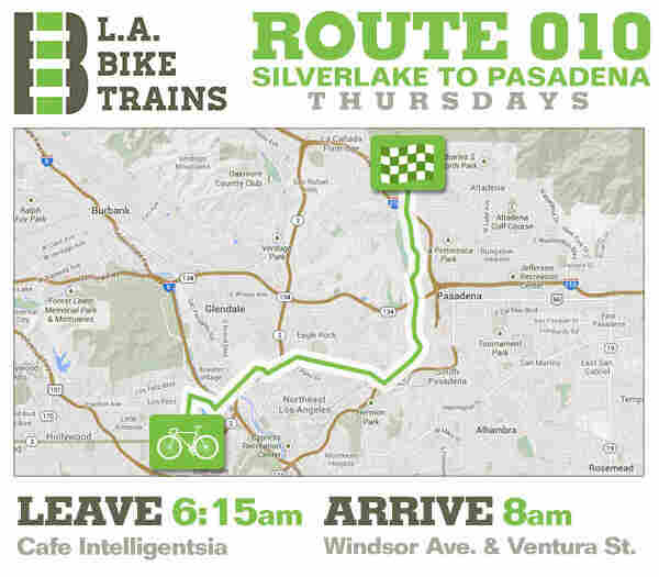 Shifting Gears: Commuting Aboard The L.A. Bike Trains : NPR