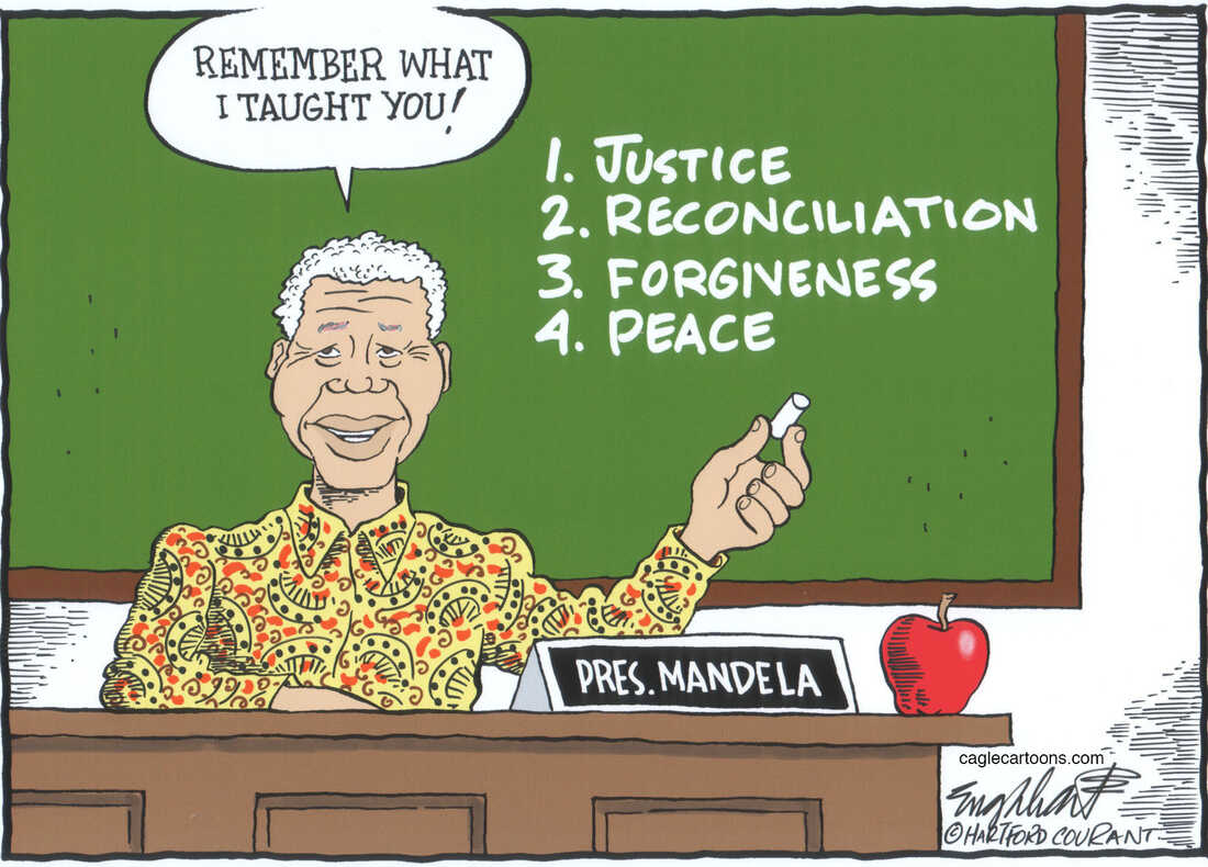 Double Take 'Toons: Nelson Mandela 1918 - 2013 : NPR