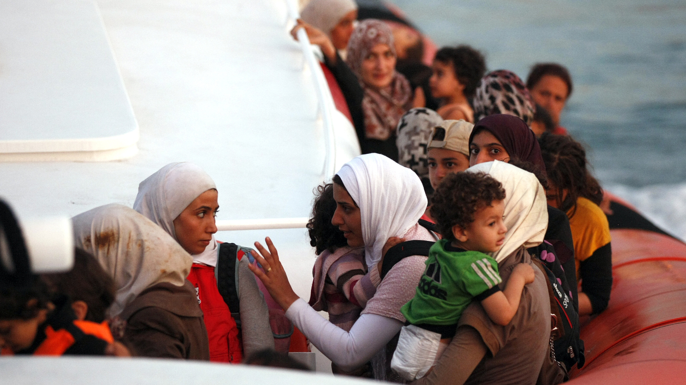 With The Help Of Smugglers, Syrian Refugees Sneak Into Europe ...