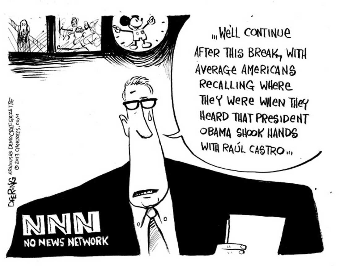 Double Take 'Toons: Burying Grievances? : NPR