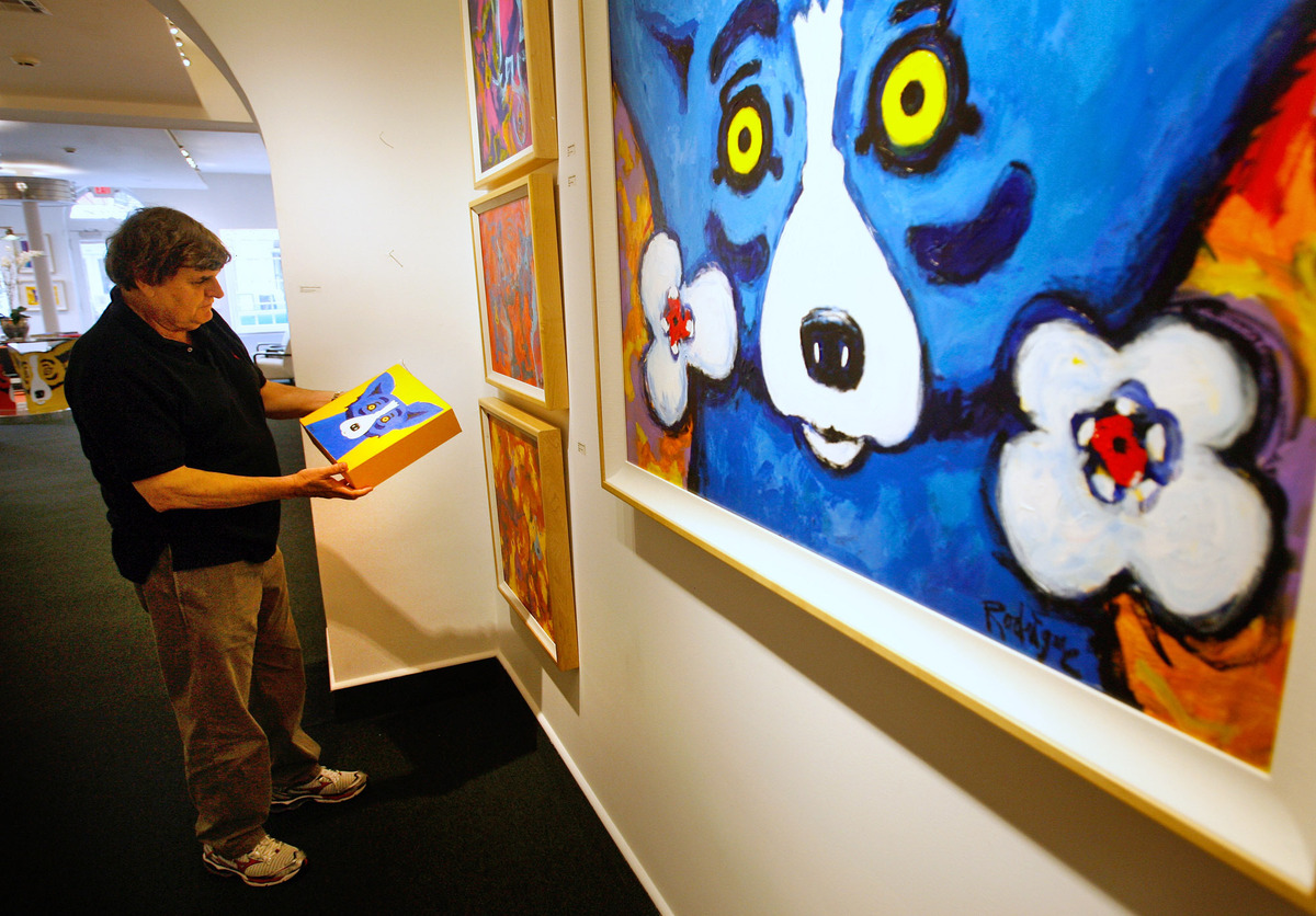 Louisiana Artist Behind 'Blue Dog' Paintings Dies At 69 : The Two-Way : NPR