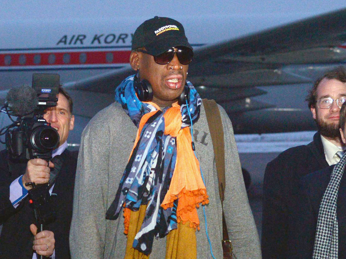 Dennis Rodman In North Korea 'To Open Doors For America' : The Two-Way ...