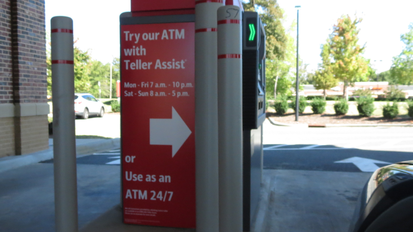 Banks Try To Save Big With 'ATMs Of The Future' : All Tech Considered : NPR