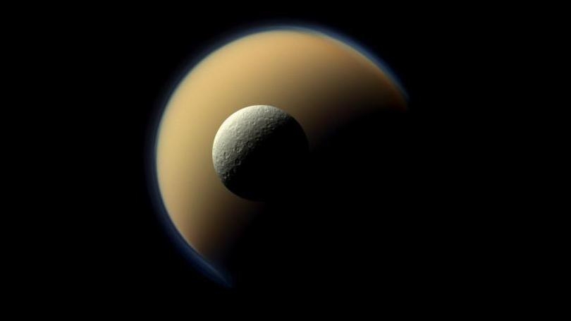 PHOTO: Saturn's Holiday Closeup : The Two-Way : NPR