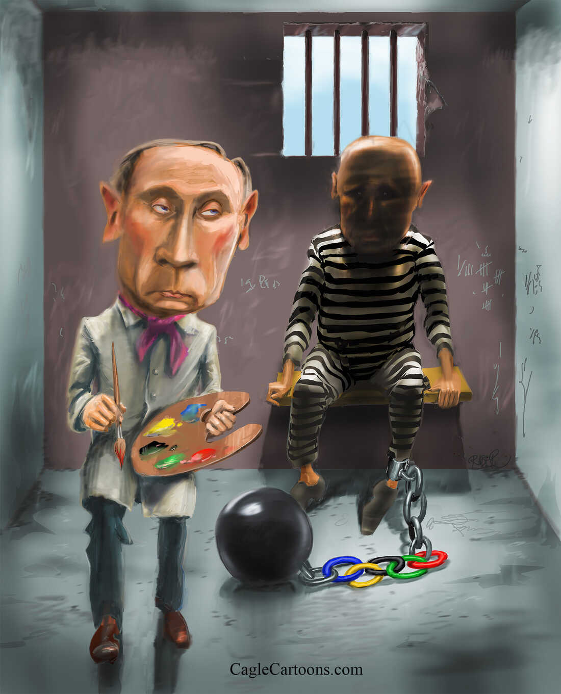 Double Take 'Toons: Sotto Sochi? : NPR