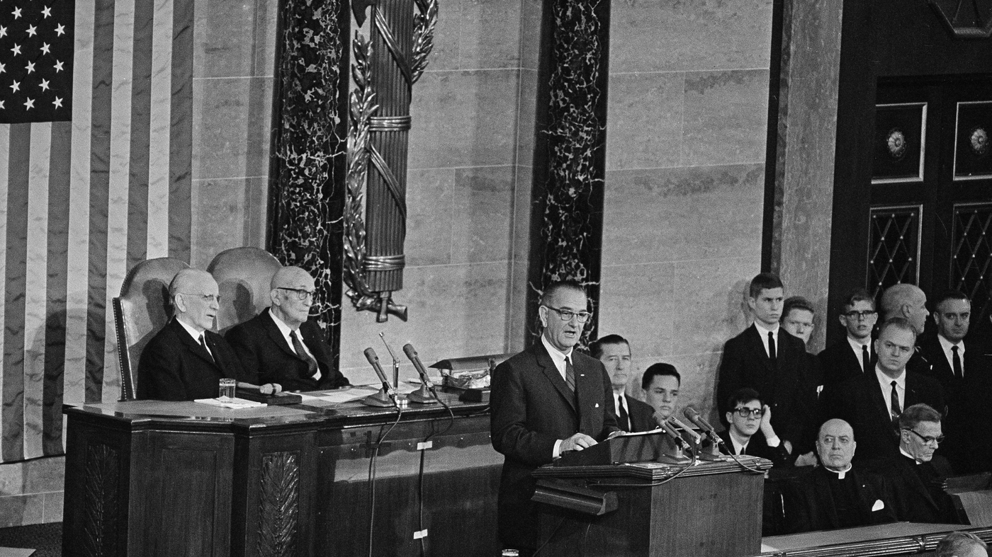 For LBJ, The War On Poverty Was Personal : NPR