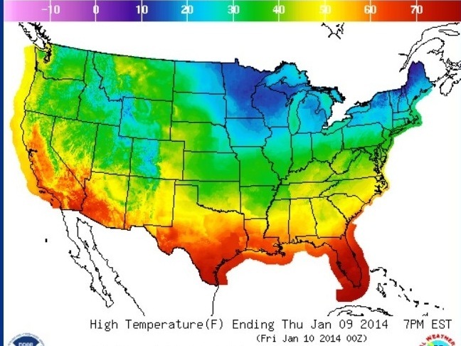 Hang In There Another Day Or So — Warmer Air Is Coming : The Two-Way : NPR