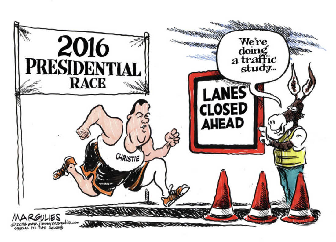 Double Take 'Toons: New Bridge to Nowhere? : NPR