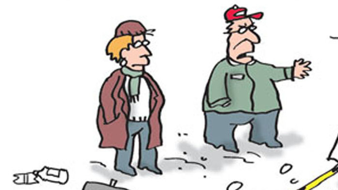 Double Take 'Toons: Stranger To Clean Water? : NPR