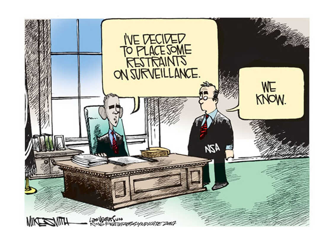 Double Take 'Toons: NSA Watch Repair? : NPR