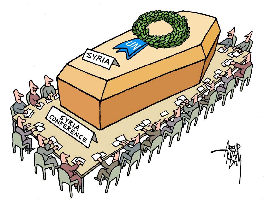 Double Take 'Toons: Syria's Trouble? : NPR