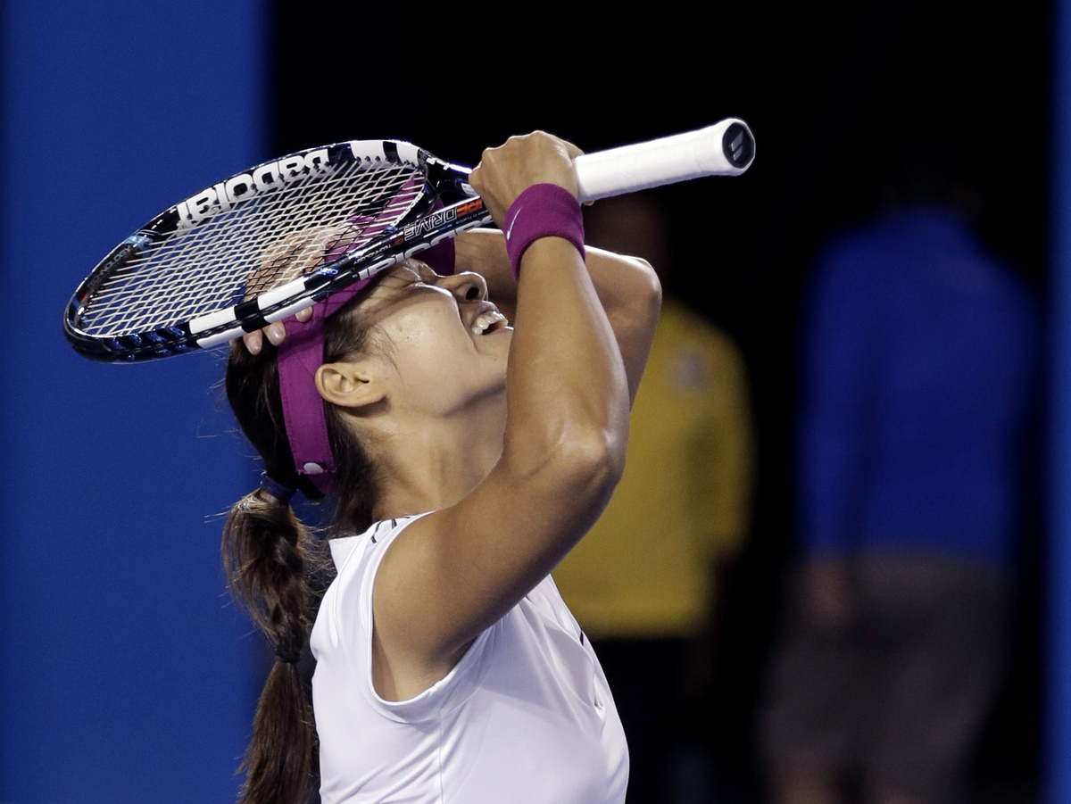 Li Na Wins A Second Grand Slam At Australian Open : The Two-Way : NPR