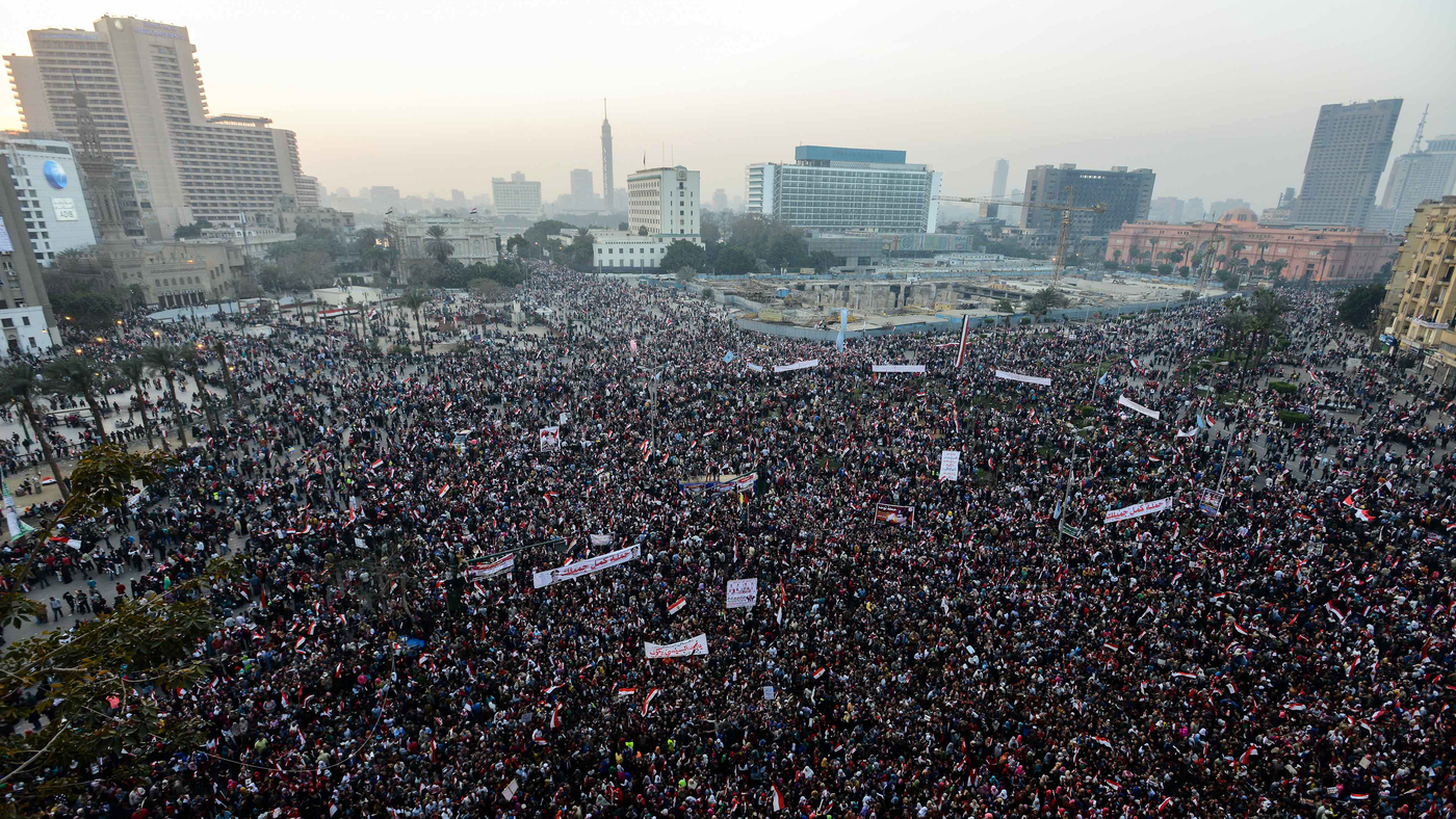 Clashes Turn Deadly On 3rd Anniversary Of Egyptian Uprising : NPR