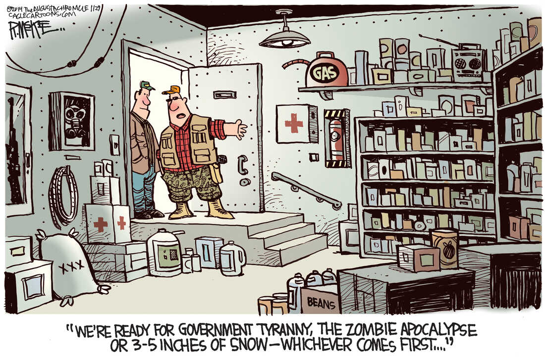 Double Take 'Toons: Weatherized Enough? : NPR