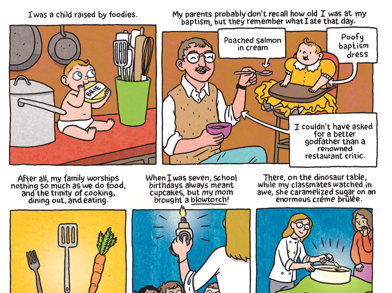 Food Comics Turn 'ZAP' And 'POW' Into 'Sizzle' And 'Bubble' | NCPR News