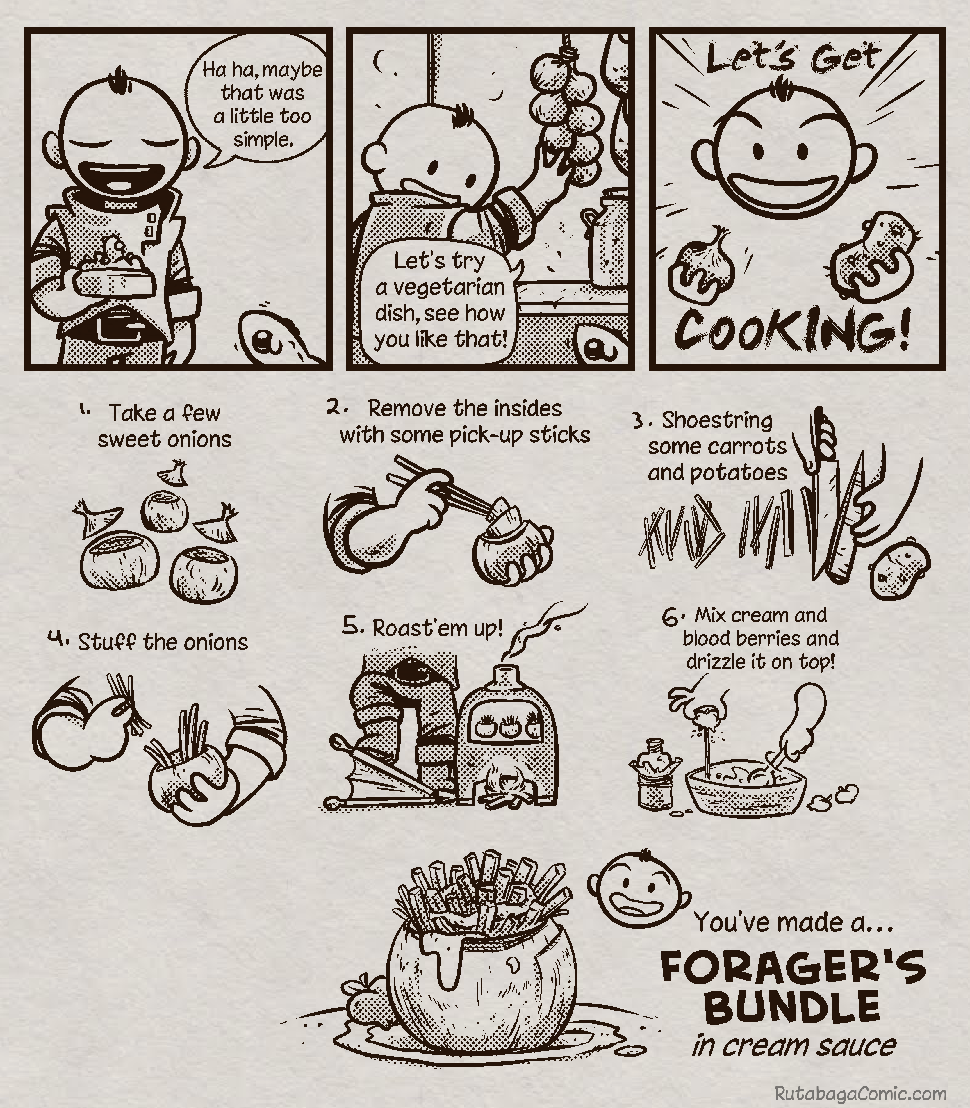 Food Comics Turn 'ZAP' And 'POW' Into 'Sizzle' And 'Bubble' | NCPR News