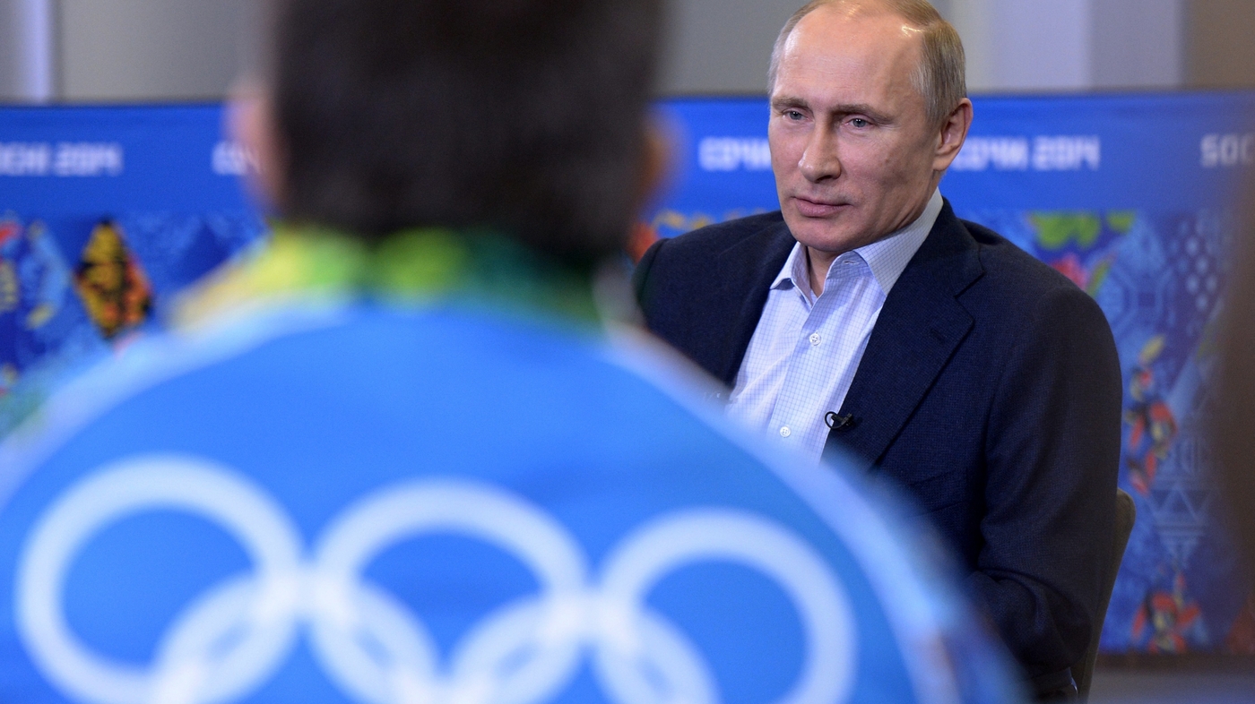 An Olympic Shame: Vladimir Putin Plays Host To Winter Games : NPR