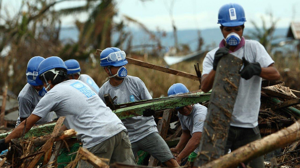 Turning A Million Cubic Yards Of Post-Typhoon Trash Into Jobs ...