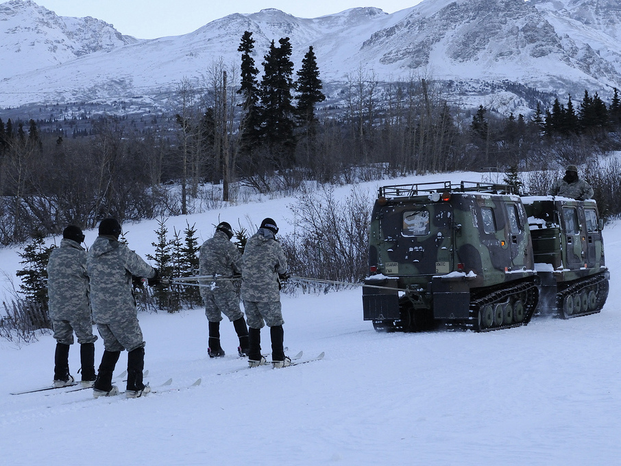 Water-Skiing On Snow: Skijorers Aren't Just Horsing Around : NPR