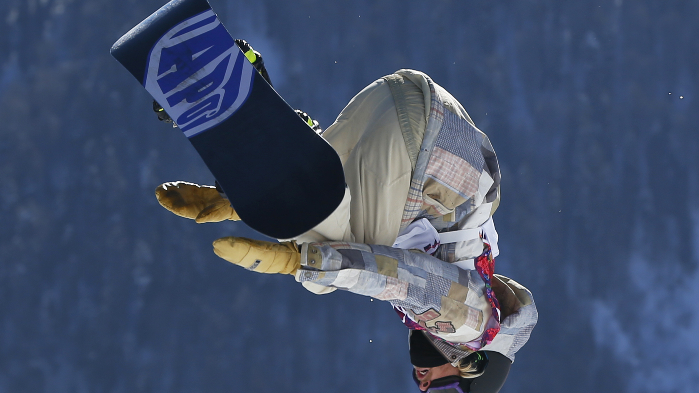 First Gold Medal Goes To An American : The Edge : NPR