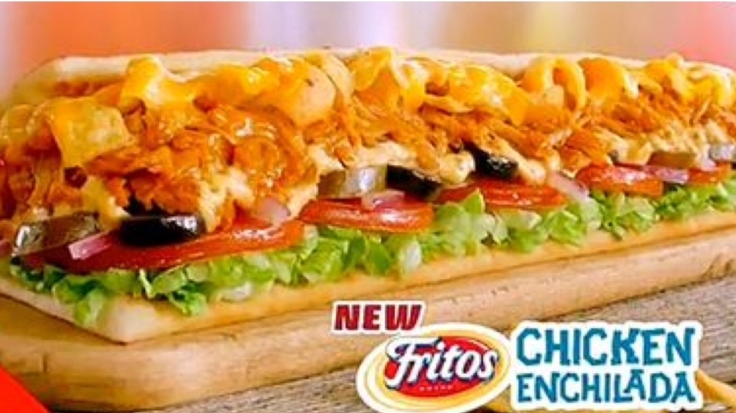 Sandwich Monday: Subway's Fritos Chicken Enchilada Sub : The Salt : NPR