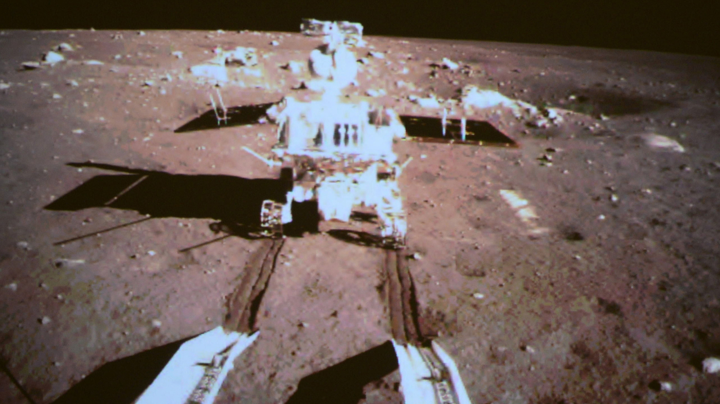 China's Moon Rover Wakes Up, But Isn't Out Of The Woods Yet : The Two ...