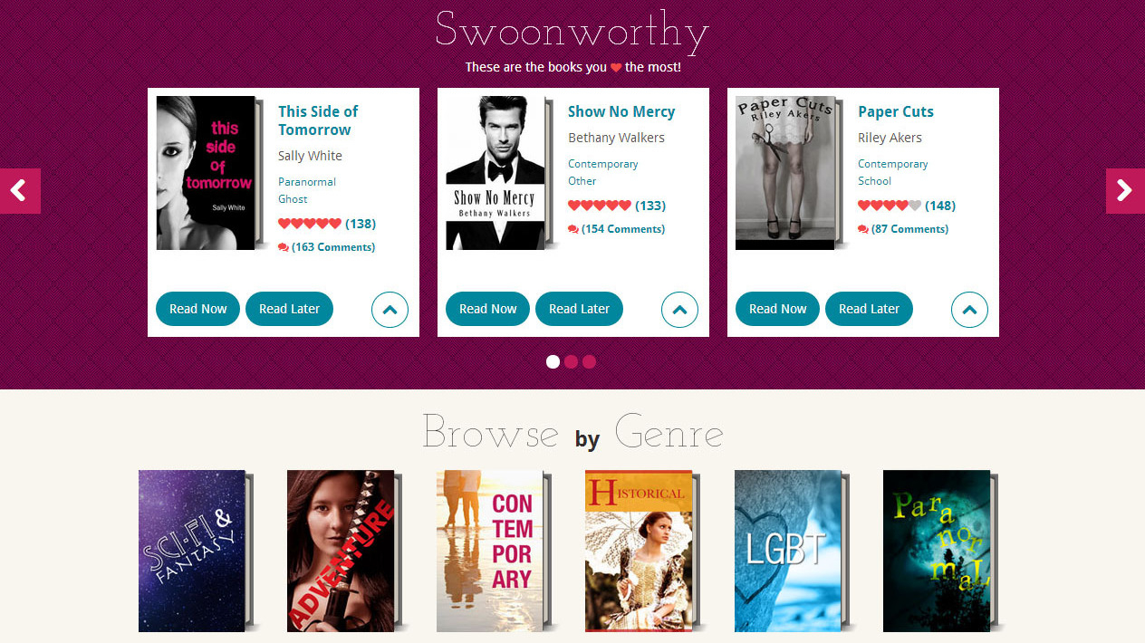 Swoon Reads: The Next Romance Bestseller, Selected By You : NPR