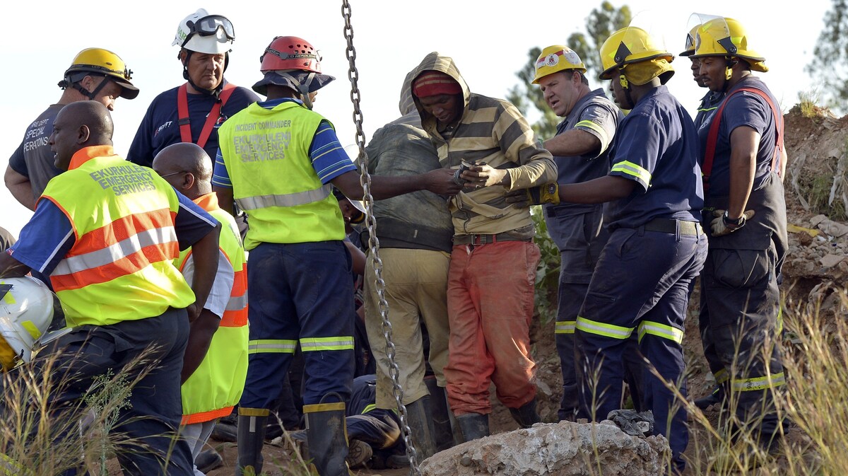 Help Arrives, But South African Miners Refuse To Be Rescued : The Two ...