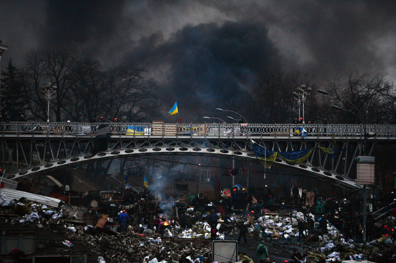 World's Outrage Grows As Death Toll Rises In Kiev : The Two-Way : NPR