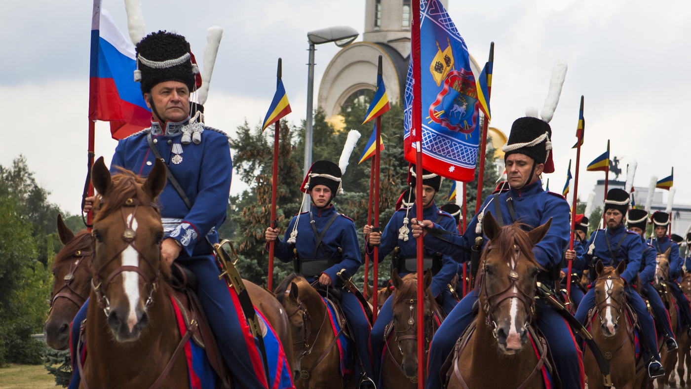Russia's Cossacks Ride Back From History As 'Patriots' : NPR